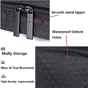 KEEPTOP Waterproof Drawstring swim Bag Sackpack Backpack,Dry Wet Depart,Swimming Gym Yoga Sport Shoulder Rucksack Daypacks Casual Bags (CLASSIC BLACK)