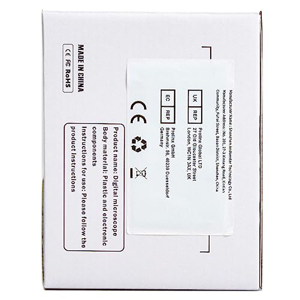 LINKMICRO LM203 4" Coin Microscope Full View of Coin, 200X Portable LCD Digital Microscope for Adults and Kids, 1080p, 32GB SD Card, Windows Mac, PC Mass Storage