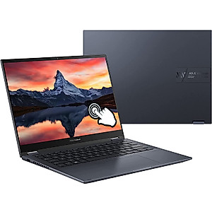 ASUS Vivobook S 14 Flip Foldable Business Laptop 2023 Newest, 14 Inch FHD+ Touchscreen, AMD Ryzen 5 5600H Up to 4.2GHz, 16GB RAM 1TB SSD, Numberpad, Fingerprint, Win11, Blue +GM Accessories