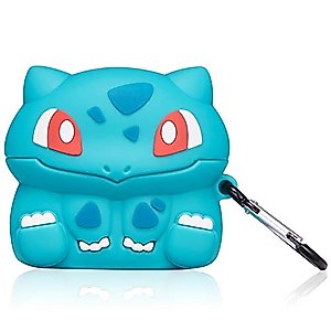 Jowhep for AirPod Pro 2019/Pro 2 Gen 2022 Case for AirPods Pro Cover Air Pods Pro Cases Silicone Cartoon Funny Fashion Kawaii Cute Fun Design Fidget Shell for Girls Boys Friends Girly (Frog Seed)