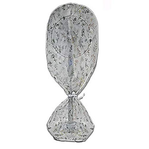 LiXiongBao Standing Round Fan Dust-Proof Cover,Electric Fan Dust Cover Guard Protector Electrical Appliances Plastic Guard household Floor Fan Cover Protective Cover,Floor Fan Not Included