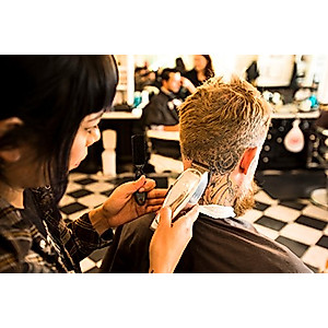 Andis 01557 Professional Master Adjustable Blade Hair Trimmer, Unbreakable Carbon Steel T-Blade - Silver, Chrome, Pack of 1