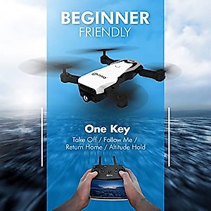 Contixo F16 FPV Drone with Camera for Kids - 2.4G RC Quadcopter Drones for Kids and Beginners with 6-Axis Gyro, 1080P HD Camera, Follow Me Mode, Gesture Control, Headless Mode, WiFi, 2 Batteries