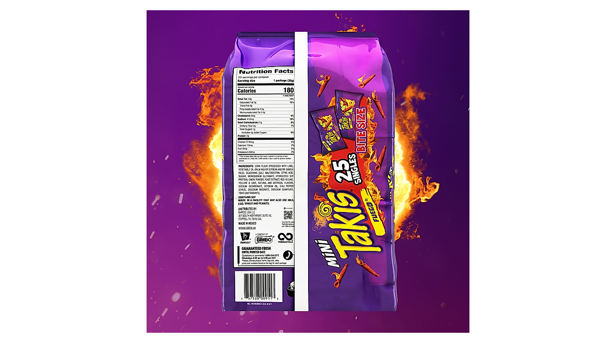 Takis Fuego Mini: Spicy Rolled Tortilla Chips Multipack