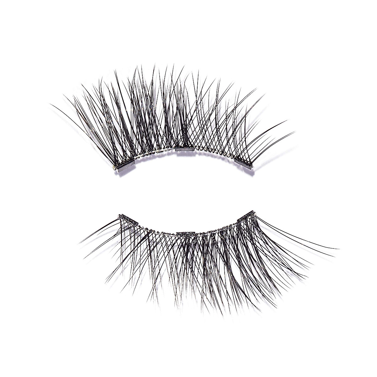 MoxieLash Magnetic Eyelashes with Eyeliner Kit - Baby Bundle - Natural Looking False Eyelashes - Set of Baby Lashes + Magnetic Eyeliner + Eyeliner Remover Swabs - USA Owned - No Glue