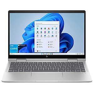 HP Envy 2-in-1 Laptop, 14" FHD IPS Touchscreen Display, 13th Gen Intel 10-Core i5-1335U, 8GB RAM, 512GB PCIe SSD, Wi-Fi 6E, Backlit KB, Fingerprint Reader, Camera Shutter, Type-C, HDMI, Win 11 Pro