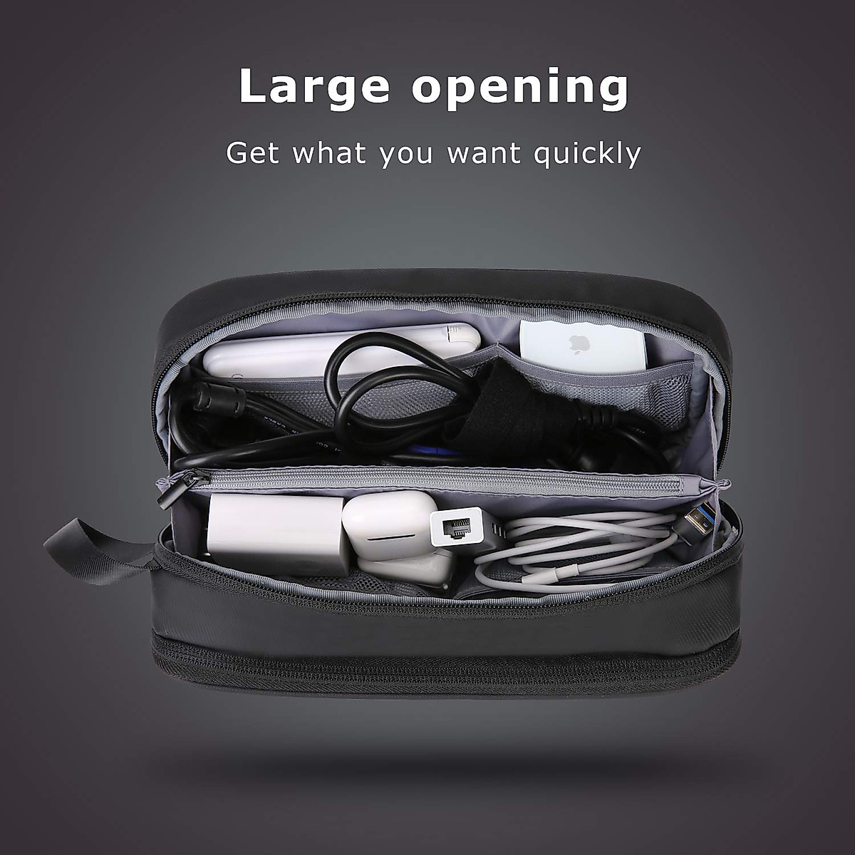 BAGSMART Electronic Organizer,Travel Cable Organizer