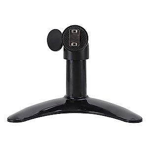 ASHATA Monitor Holder Stand, Desktop Computer Black Monitor Holder,Universal PC Accessories,ABS + Metal Material,Light Weight,for Small LCD Monitors from 7 to 11.6 Inch.