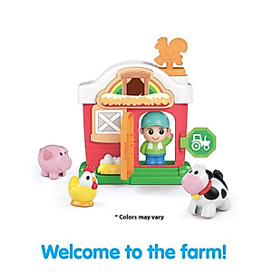 Kidoozie Lights 'n Sounds Farm Set - Playset Activity Toy for Children Ages 2 Years and Older (G02591)