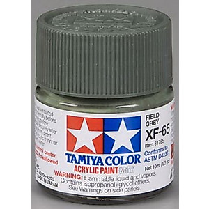 Tamiya 81765 XF-65 Field Gray Paint Mini 10 ml Bottle