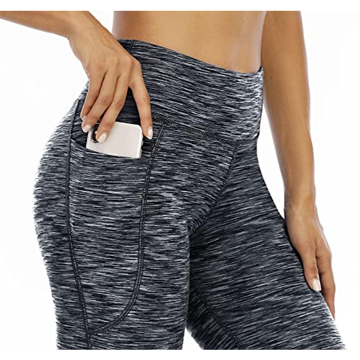 Heathyoga Women's Yoga Pants Bootcut Yoga Pants with Pockets for Women Bootleg High Waisted Yoga Pants Dress Pants