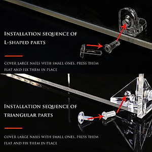 Acrylic Display Case for Lego 10248 Creator Ferrar F40 - Showcase, Protect & Decorate Model with Dustproof Storage, Collectibles, Gifts (2mm Transparent)