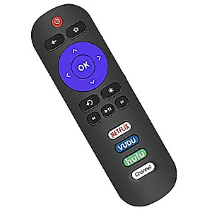 Remote Control Compatible with All TCL Roku Smart TV 50S421 55S421 55S425 70S42 32S321 55S421 43S421 65S421 32D2900 32S301 55D2900U 55S401 65D2930U 65S401 65S4 with Netflix VUDU HULU