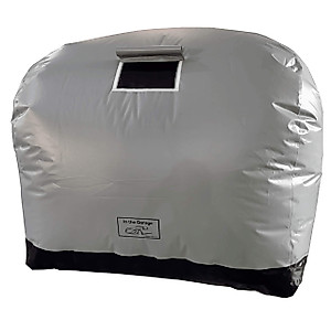 IN THE GARAGE Outdoor Car Cover - Inflatable Car Cover Outdoor, PROTECTS from HAIL - Outdoor Car Bubble, Inflatable Garage - Car Capsule - Car Cocoon, Car Bubble Storage - Car Shield - 16' / 4.9m