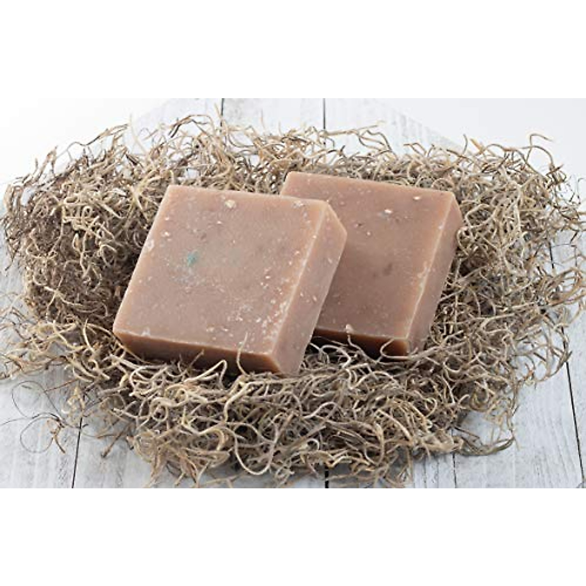 360Feel Oatmeal Milk & Castile Handmade Soap Bar - Warm inviting fragrance - exfoliant - Essential Oil Natural Soaps- Great as Anniversary Wedding Gifts Christmas stocking stuffer Honey, Brown, 5 Oz