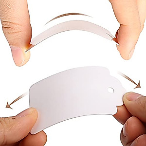 Paper Tags Gift Hang Tags with String 200pcs White