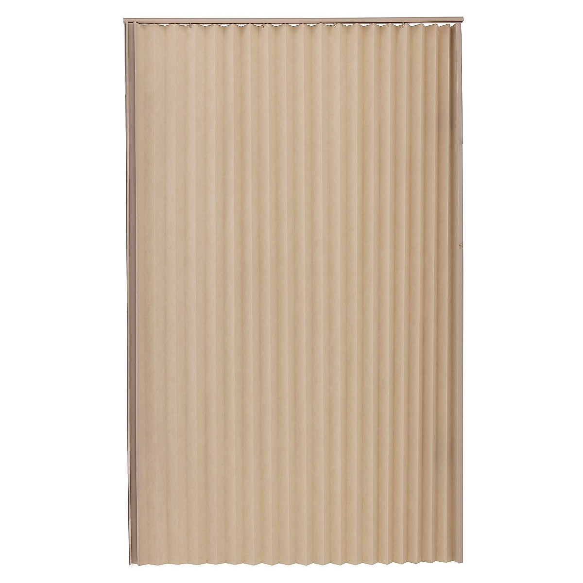 RecPro RV Pleated Folding Door 36" x 75" | Camper Folding Door | Fifth Wheel Folding Door Tan