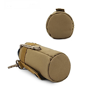 TEGOOL Water Bottle Sleeve Bag Holder Tactical Pouch (Black)