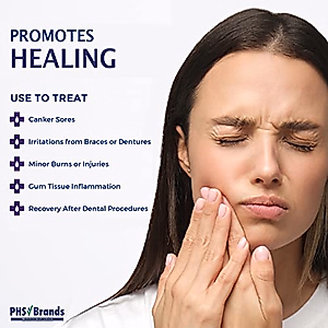 Prevention Mouth Sore Mouthwash | Alcohol Free | Canker Sore Treatment