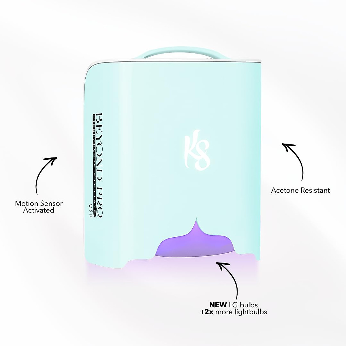 KIARA SKY Beyond Pro Rechargeable LED Lamp Volume II (Blue)