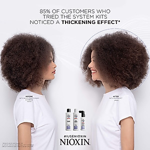 Nioxin System 5 Scalp Cleaning Shampoo and Therapy Conditioner Set for Chemically Treated Hair with Light Thinning