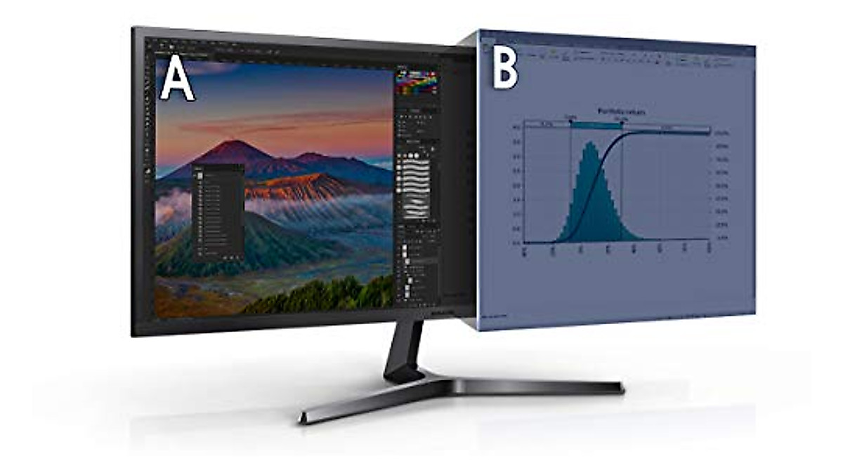 Samsung 34-Inch SJ55W Ultrawide Gaming Monitor – 75Hz, WQHD, FreeSync