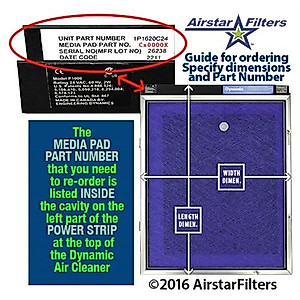 20 x 30 x 1-4-Pack Replacement Air Filters Compatible with Natures Home Micro Power Guard