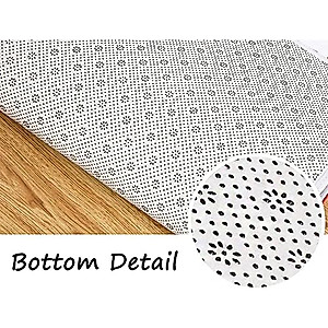 Octopus Tentacle Bath Mats Kraken Japanese Waves Starry Sky Marine Life Bathroom Rugs Beach Soft Absorbent Flannel Shower Floor Carpet Non-Slip Backing 18x30 Inch