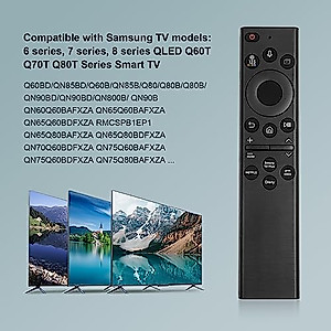 BN59-01385A Voice Remote Replacement for Samsung Smart TV Remote, Compatible with Smasung Frame TV Remote, for Most 2018 to 2023 Smasung Crystal UHD QLED The Frame QLED 4K 8K Smart TV