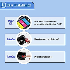 SHUOLEI Remanufactured 962XL Ink Cartridges Compatible with HP 962 XL 962XL Ink Cartridges Combo Pack Work with HP OfficeJet Pro 9015 9025 9010 9018 9012 9020 9022 9026 9027 Printers (4 Pack)