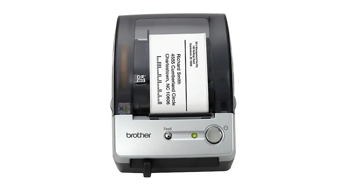 Brother QL-500 PC Label Printer - Fast, Easy, No Ink!