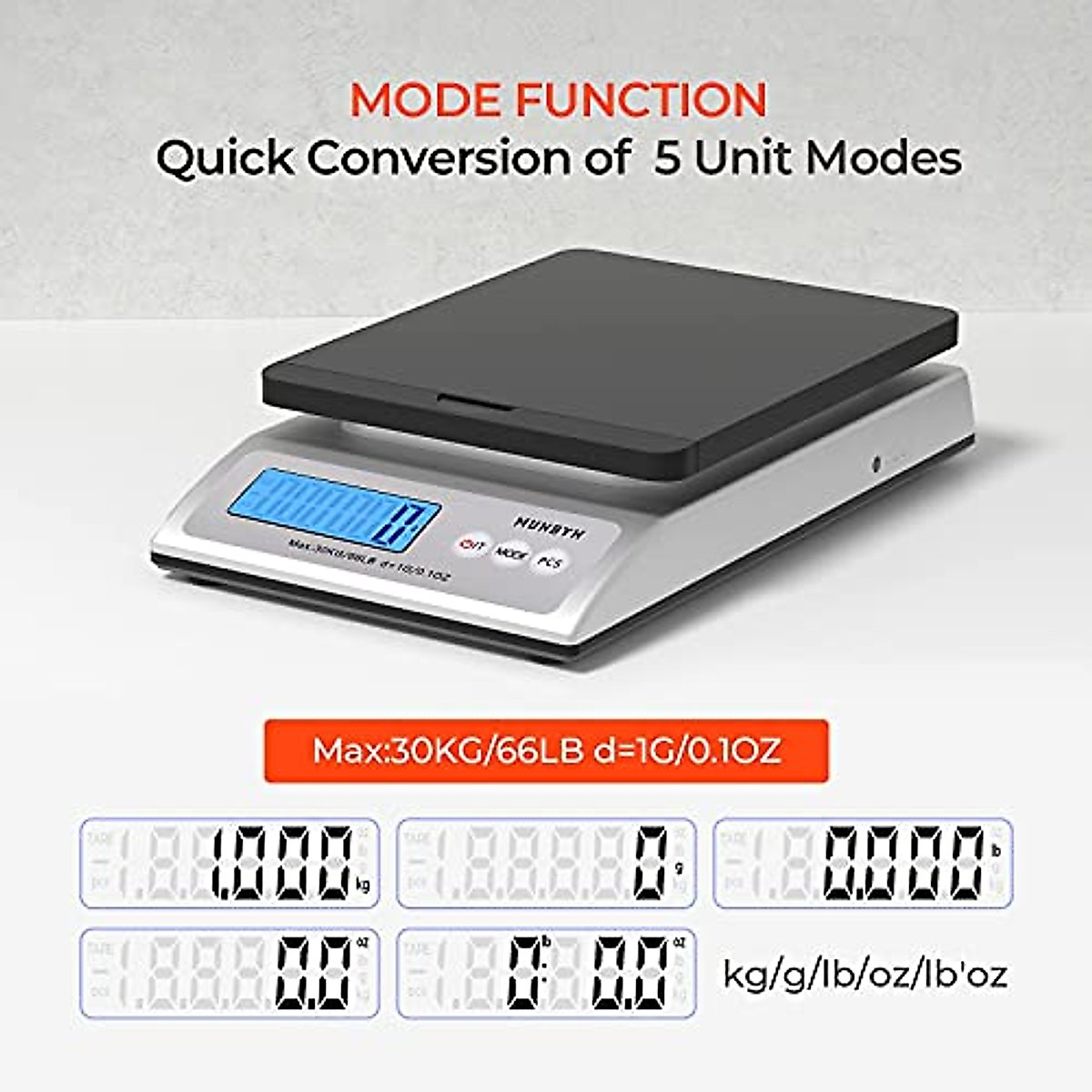 MUNBYN Shipping Label Printer, 4x6 Label Printer for Shipping Packages, USB Thermal Printer for Shipping Labels Home Small Business, with Software for Instant Conversion from 8x11 to 4x6 Labels