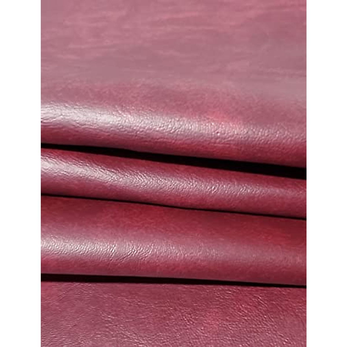 Plastex Faux Leather Caprice, Wine 10 Yards