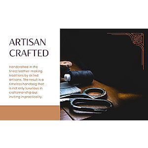 PREMIER ARTISANS - Black Textured Leather Evening Clutch - Handmade Clutch Purses For Women - Small Foldover Clutch Purse With Shoulder Strap - Formal Events Going Out - 11 x 2 x 7 Inches