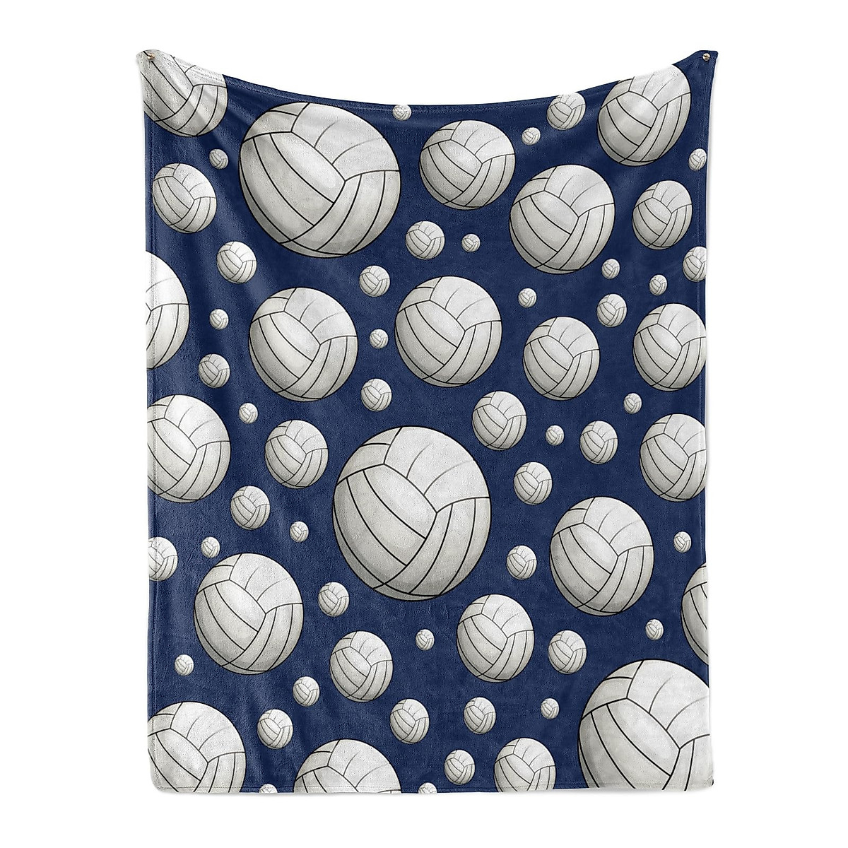 Volleyball Blanket Flannel Soft Warm Plush Volleyball Sport Throw Blanket Volleyball Present for Girls Boys Kids Teen Women Volleyball Lovers