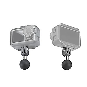 FANAUE GB-01 Action Camera Universal Ball Adapter Interface 1" Ball Assembly,Compatible with GOPRO Hero 9/10/11 and Other Brands of Action Cameras