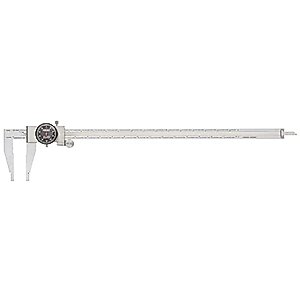 Fowler 52-008-024-0, Xtra-Range Dial Caliper With 0-24" Measuring Range, Black