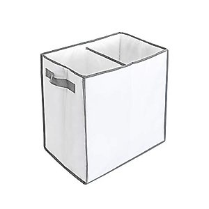 HOMESTEAD Collapsible Laundry Basket, 18.5 Gal. (70L) Laundry tote bag with Strong handles, Water resistant for Bedroom, Laundry room, or Bathroom