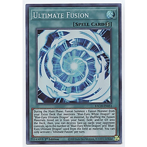 Ultimate Fusion - BACH-EN051 - Super Rare - 1st Edition