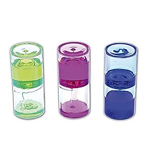 TickiT - 9309-92106 Learning Advantage Sensory Ooze Tube Set - Set of 3, Assorted Colors, 4.75" Tall