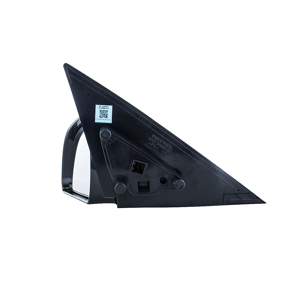 Dependable Direct Driver Side Mirror for (2006 2007 2008 2009 2010) Hyundai Sonata Unpainted Heated Power Operated Right Outside Rear View Replacement Door Mirror - Parts Link #: HY1320149