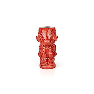 Geeki Tikis Star Wars Admiral Ackbar Mug | Official Star Wars Collectible Tiki Style Ceramic Cup | Holds 19 Ounces