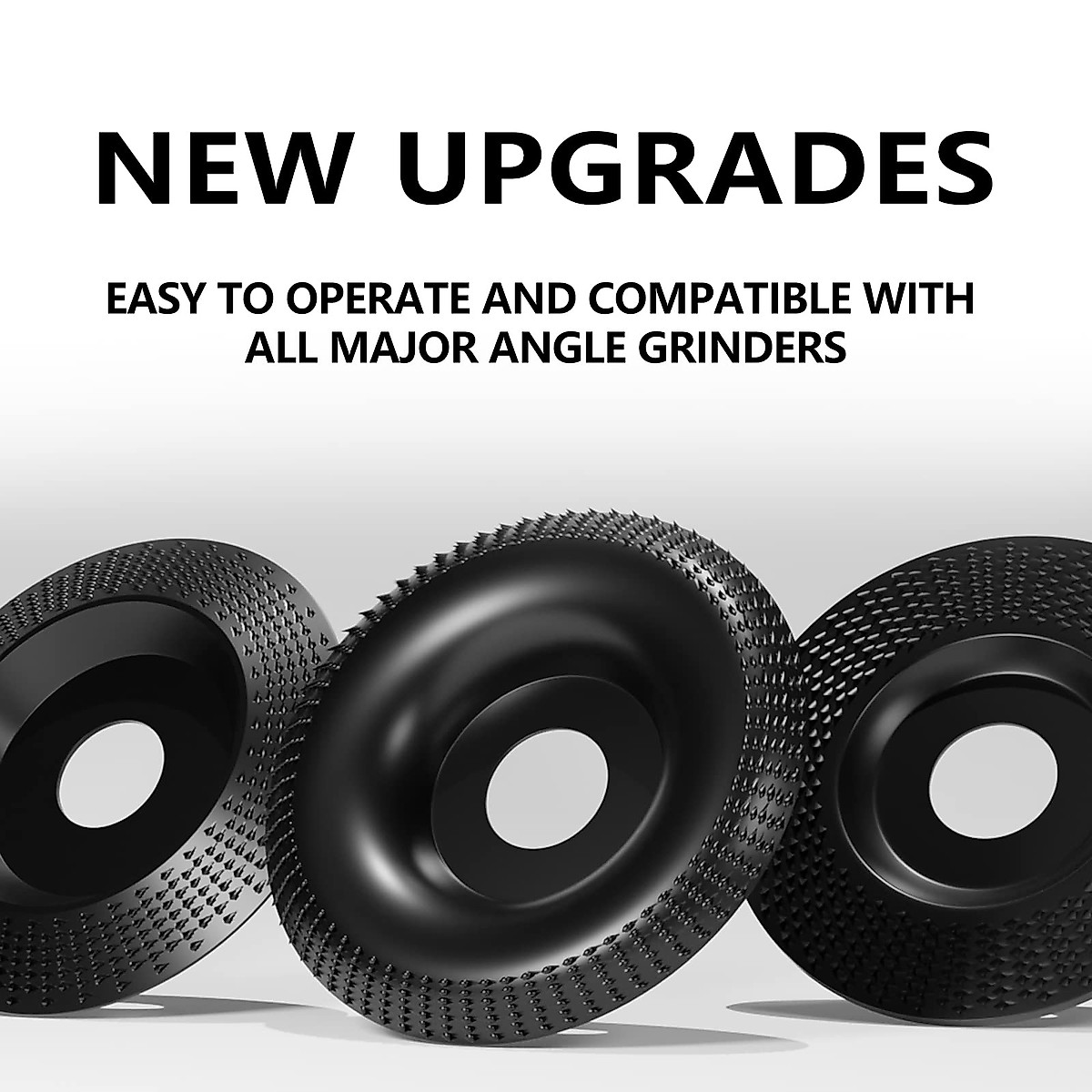 CSOOM Wood Turbo Carving Disc 13 Pieces Set for Wood Cutting, Grinder Cutting Wheel Attachments