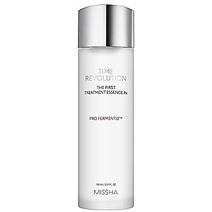 MISSHA Time Revolution The First Treatment Essence RX 150ml - Essence/Toner That Moisturizes and Smoothes The Skin Creating A Clean Base - Amazon Code Verified for Authenticity