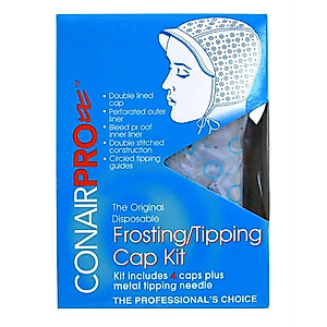 Conair Pro Frosting/Tipping Cap, 4 Count