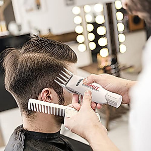 Professional Peanut Clipper Guards - 4-Piece Clipper Guides For Wahl Peanut, Trimmer Cutting Guides Set - Competible with Peanut Blade, White