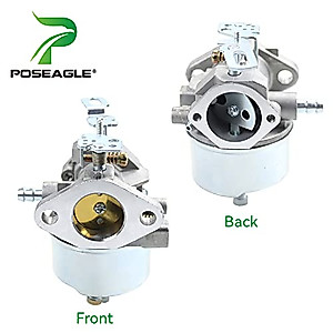 POSEAGLE 632334A Carburetor Replaces Tecumseh 632334A, 632110, 632111, 632334, 632370, 632536, 640105, 632370A for Tecumseh M70, HM80, HM100, OH358SA, OHSK110, OHSK120, OHSK125, OHSK130 Snow Engines