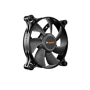 be quiet! Shadow Wings 2 120mm PWM Silent Low Noise Cooling Fan | Low Noise Operation | Rubber Fan Frame | Designed in Germany | Black | BL085