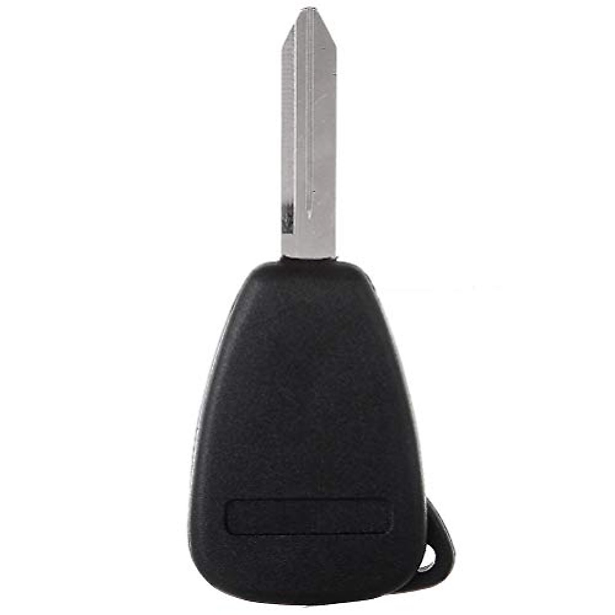 ZENITHIKE Replacement Keyless Entry for Smart Proximity Remote Key Fob Uncut Ignition Keyless 4 Buttons with Key Blade 05 06 07 08 09 10 11 12 13 14 15 16 for Jeep for Chrysler for Dodge X 1