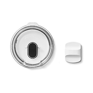 ALIENSX MagSlider Replacement Kit, 3 Pack, Magnetic Slider Block fits Yeti Rtic Tumblers Magnetic Lids 10/16 / 20/26 / 30 oz and more Other Ramblers (Purple/White/Aqua)